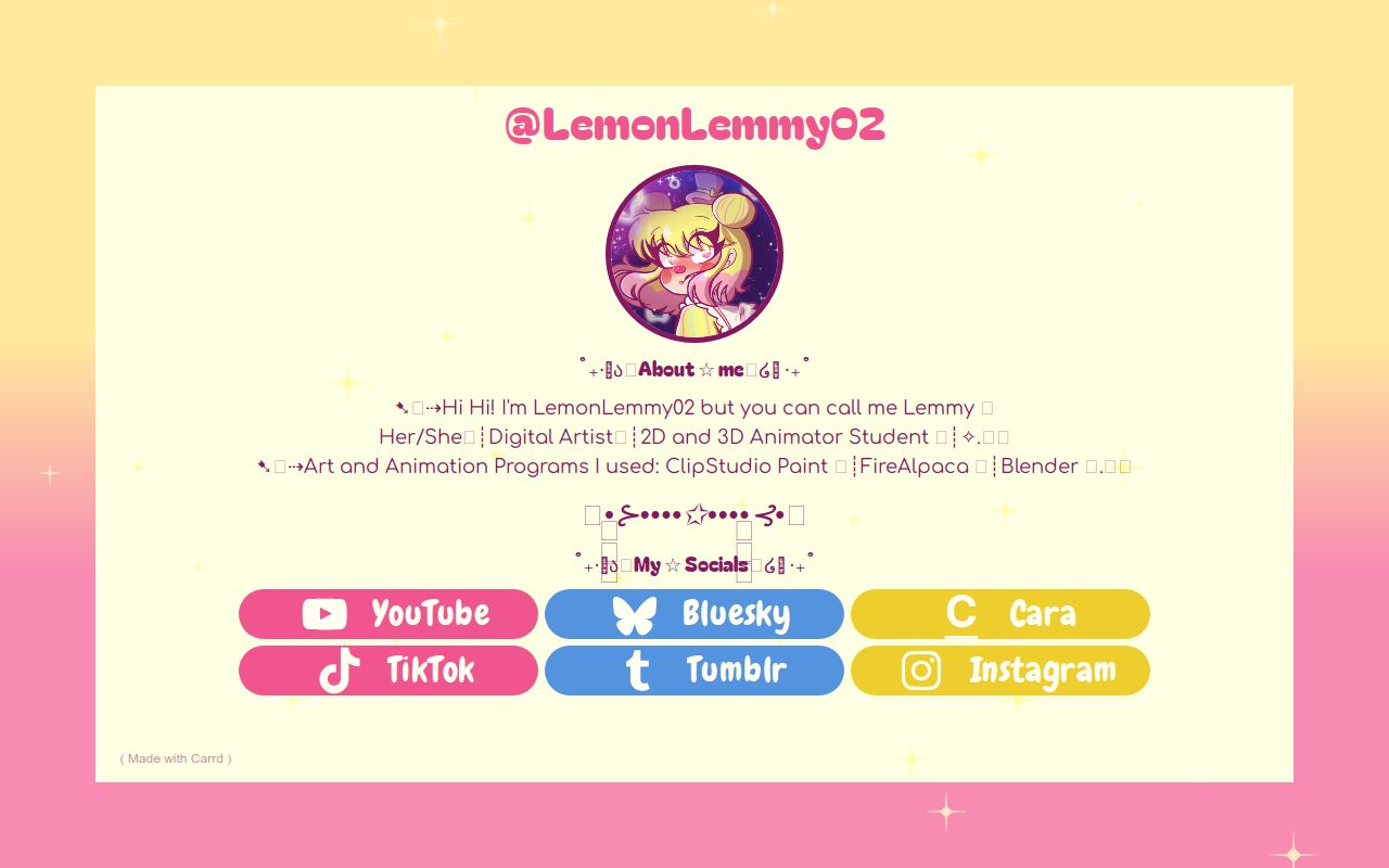 LemonLemmy02's Social Media